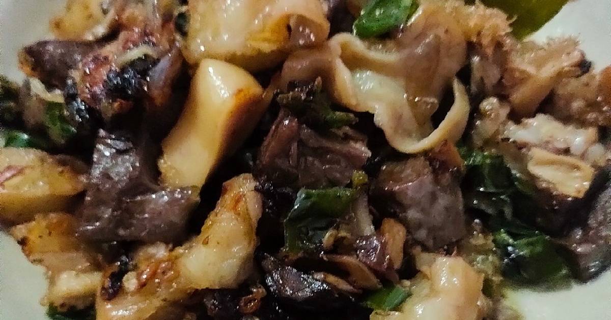 Resep #163 Paru Usus Cabe Ijo oleh Alea's kitchen 168 - Cookpad