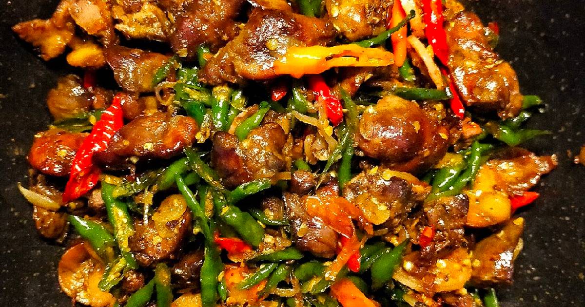 Resep Ati Ampela Cabe Ijo (Hejo) oleh Mas Bro - Cookpad