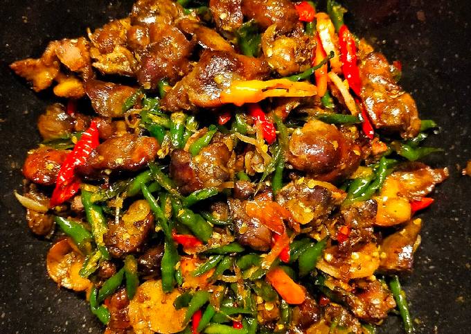 Resep Ati Ampela Cabe Ijo (Hejo) oleh Mas Bro - Cookpad