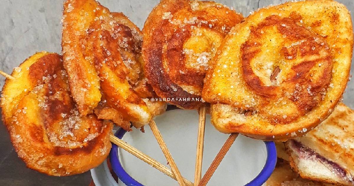 Resep Bread Lollipop 예르다🍭 oleh Yerda Fahrana 예르다 파흐라나 - Cookpad