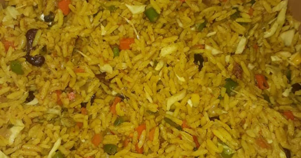 Garnished rice Recipe by Nkeiru chidi - Cookpad