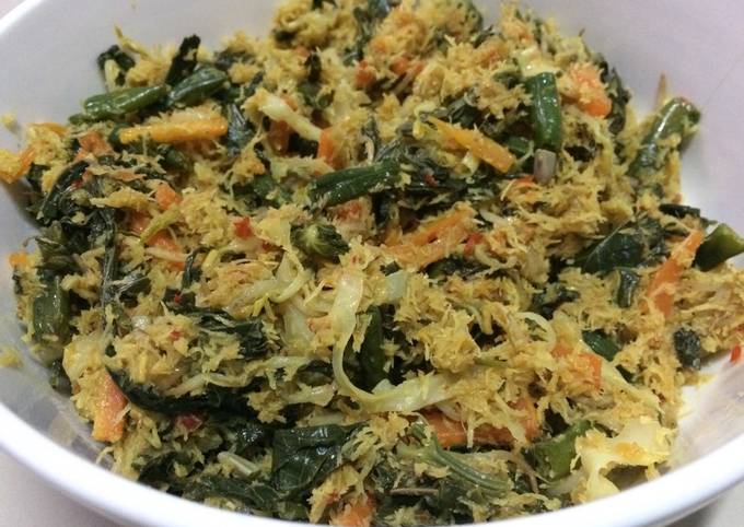Resep Sayur urap sedap oleh Dapur momo - Cookpad