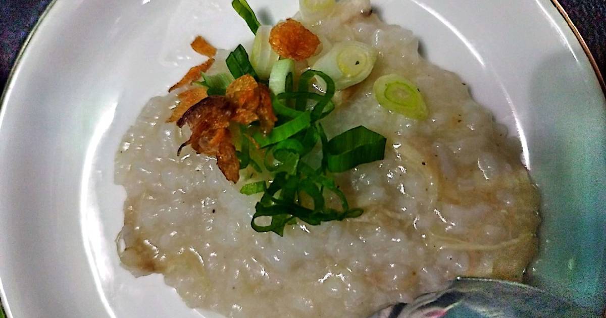 Resep Bubur kaldu ayam oleh wulan sari suwardi - Cookpad