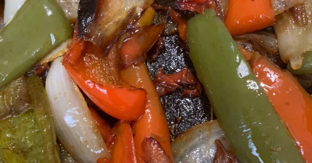 Morrones asados! Receta de Paula- Cookpad