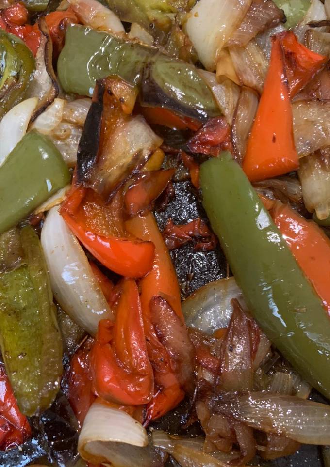 Morrones asados! Receta de Paula- Cookpad