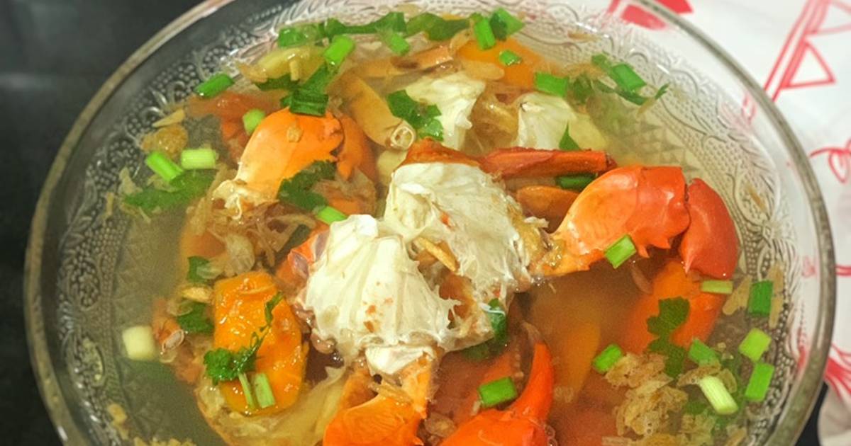 7 resep sup kepiting kuah bening pedas enak dan mudah - Cookpad