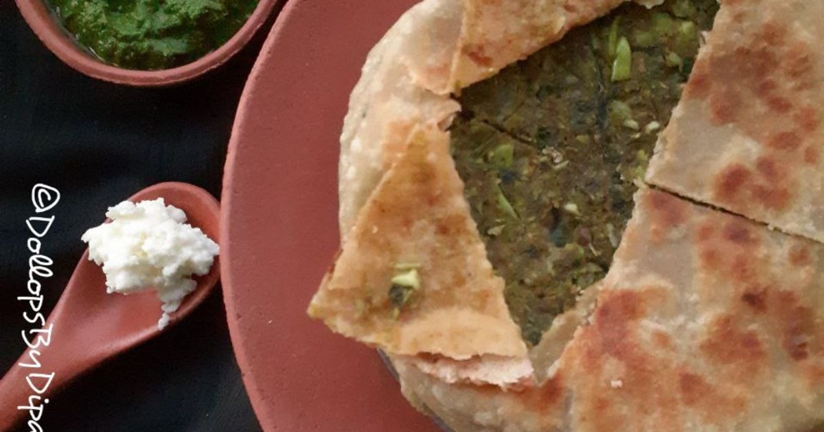 Matar Paratha Winter Delight Recipe by Deepa Rupani - Cookpad
