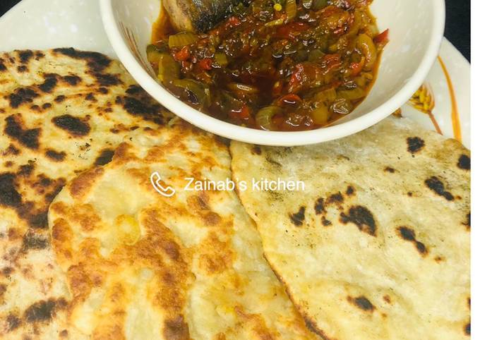 Irish potato flat bread🍽🥔 Recipe by Zainab’s kitchen ️ - Cookpad