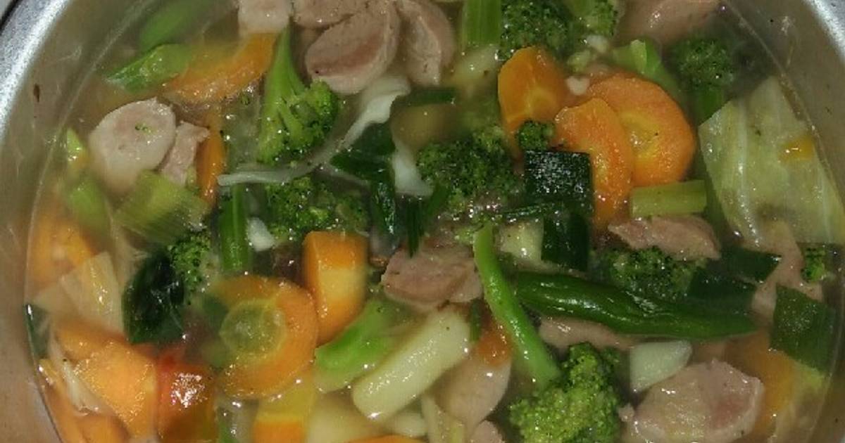 Resep Sop Sayur-sayuran oleh Tiani - Cookpad