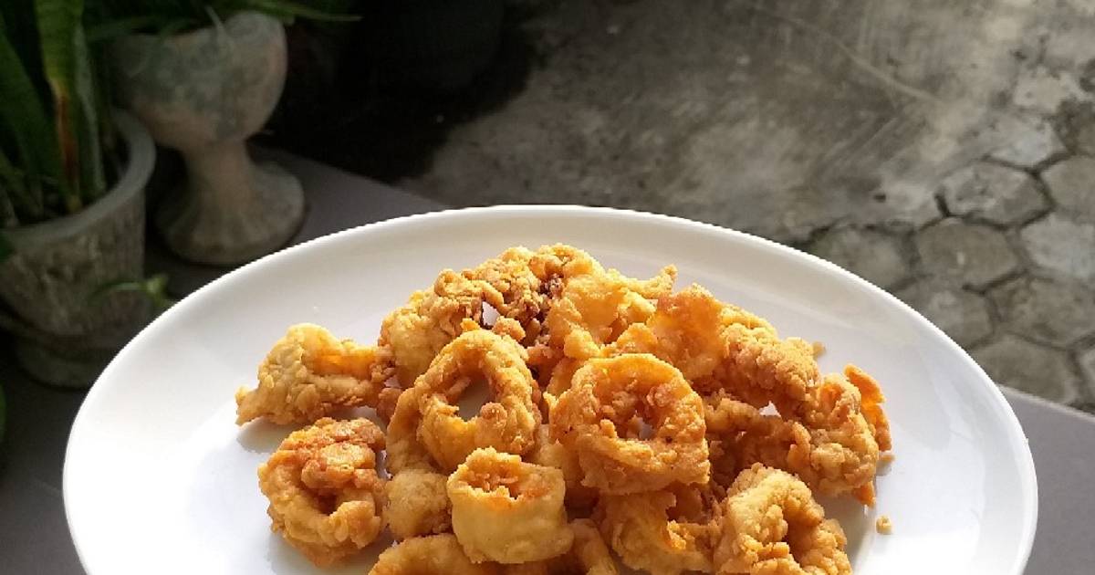 Resep Cumi goreng tepung crispy oleh nia sryerta - Cookpad