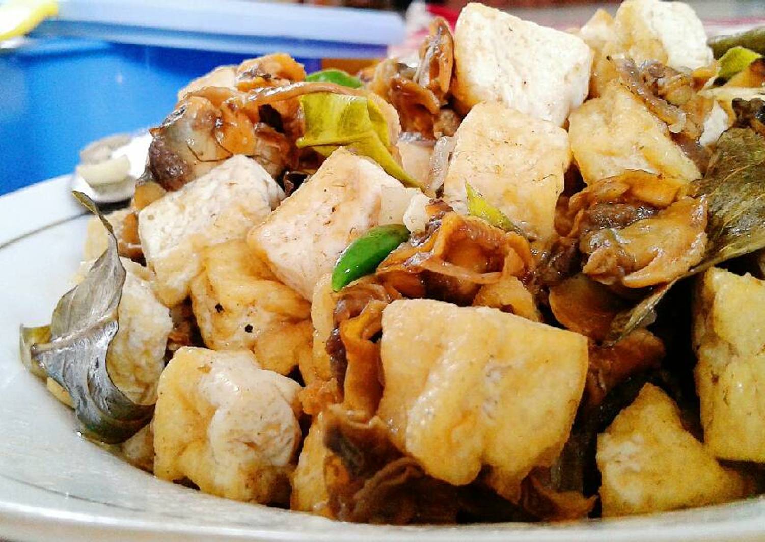 Resep Tumis Tahu Kerang oleh Candra Dewi - Cookpad