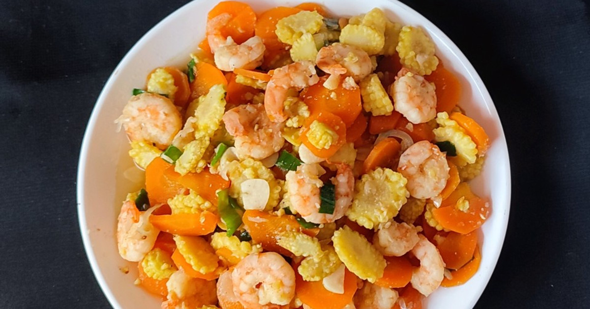Resep Tumis Putren Wortel Udang oleh Bunda TitanQue - Cookpad