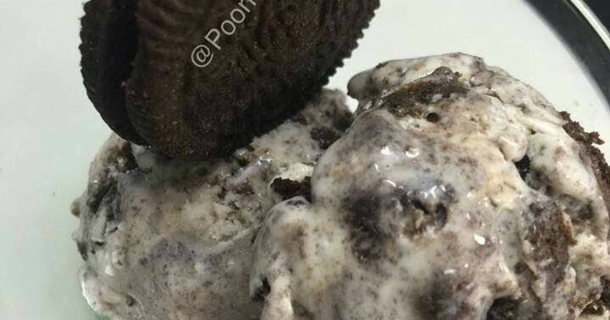 Oreo icecream Recipe by Poonam Kothari - Cookpad
