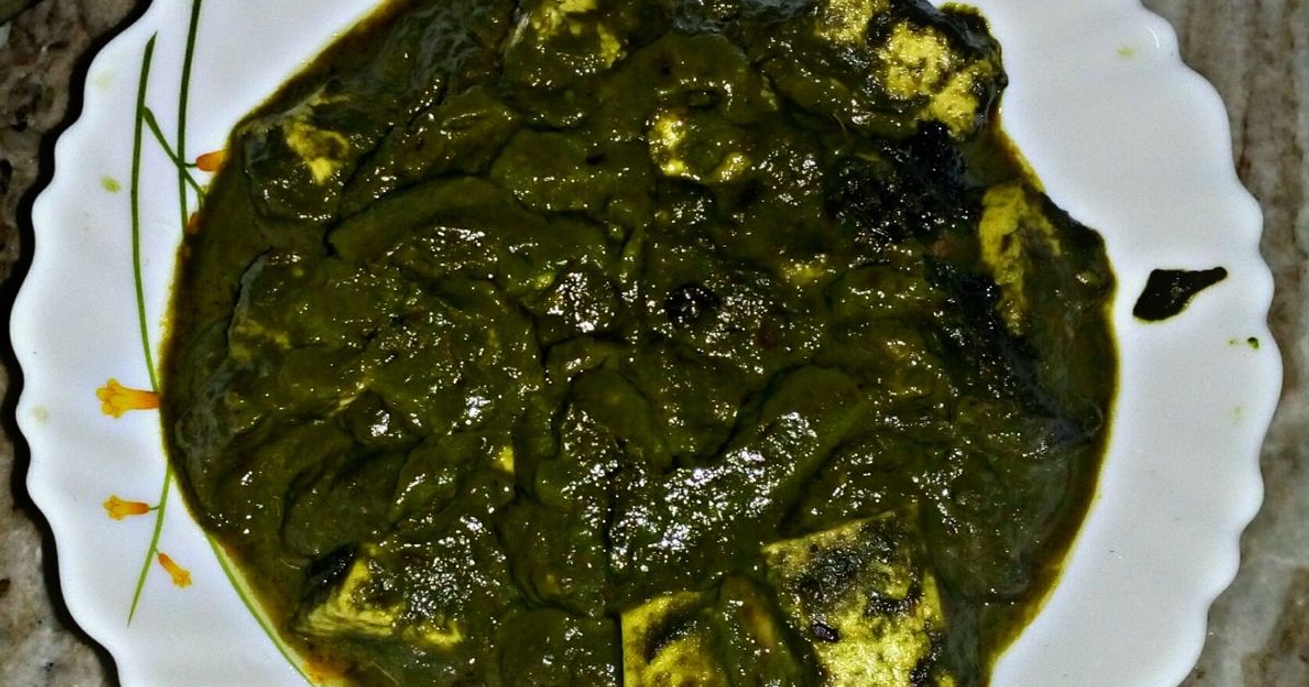 Palak Paneer Recipe by Sumita Sarkhel - Cookpad