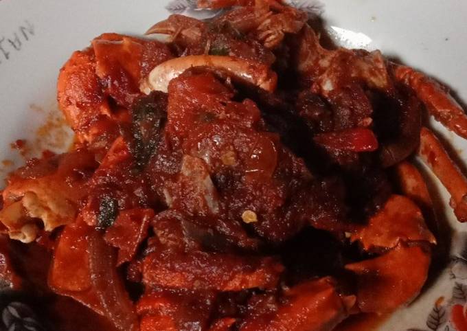 Resep Kepiting Sambal Habang Sederhana oleh Faizah Azizah - Cookpad