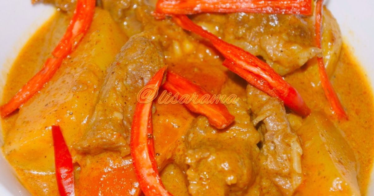 Resep Kari Sapi Super Simple oleh lisa rama - Cookpad
