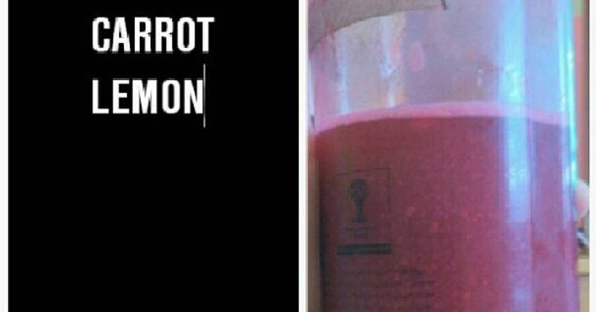 Resep Jus Bit Wortel Lemon oleh Nia Dasawulan - Cookpad