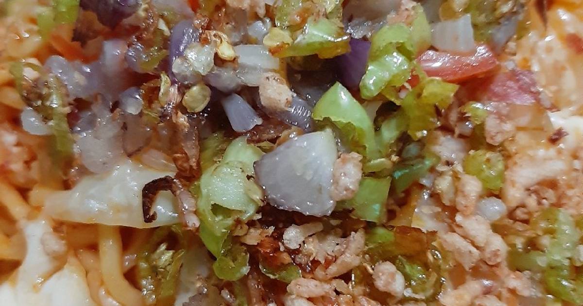 Resep Mie goreng pedes nampol oleh Veve Maulana - Cookpad