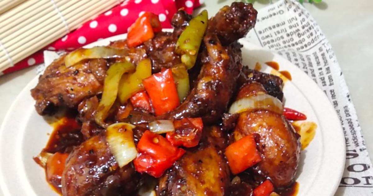 Resep Ayam Kecap Pedas Oleh Bunda Pashalenko Cookpad