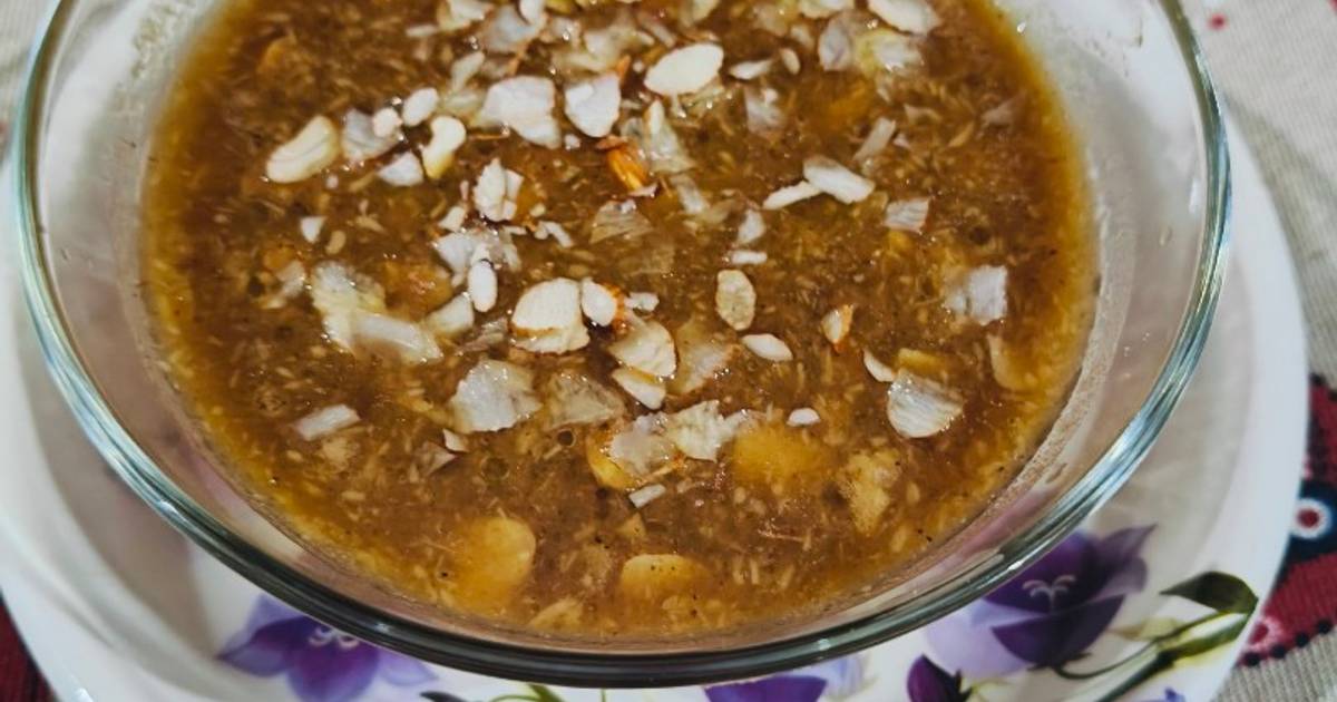 Gond Millets flour Raab Recipe by Beena Radia - Cookpad