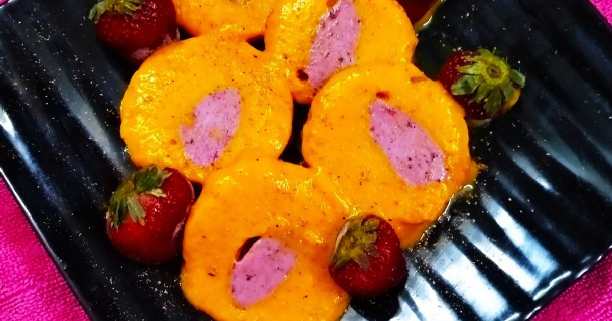 Mango Strawberry Roll Kulfi Recipe By Geeta Godhiwala
