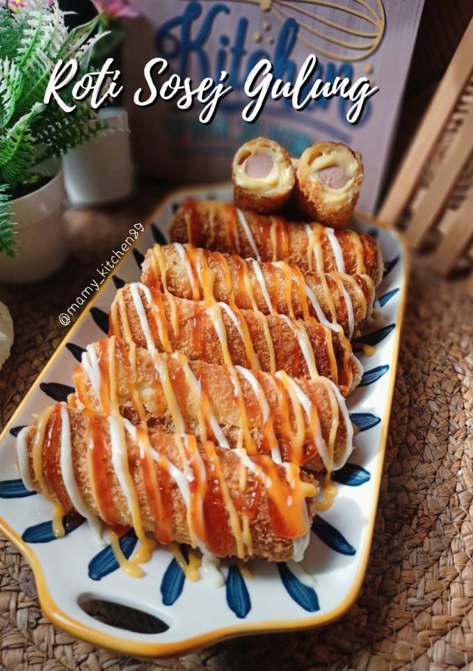 Resipi Roti Sosej Gulung oleh mamy_kitchen89 - Cookpad