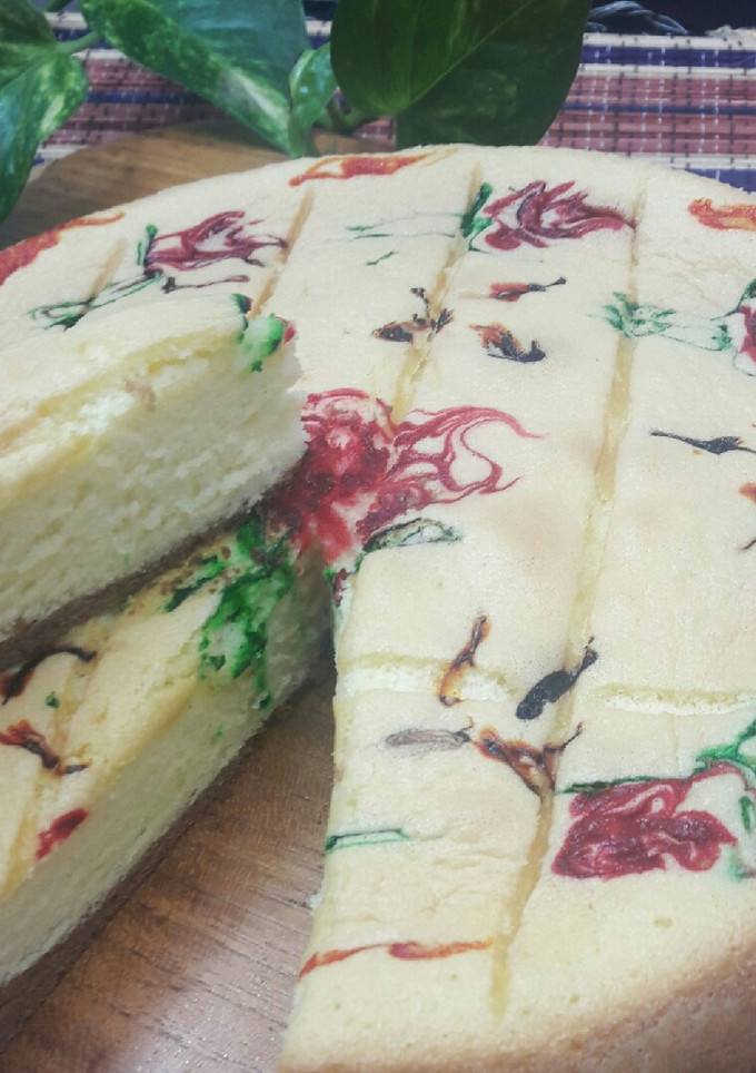Resep Jelita Cake 3 Telur Metode All In One oleh @d14r - Cookpad