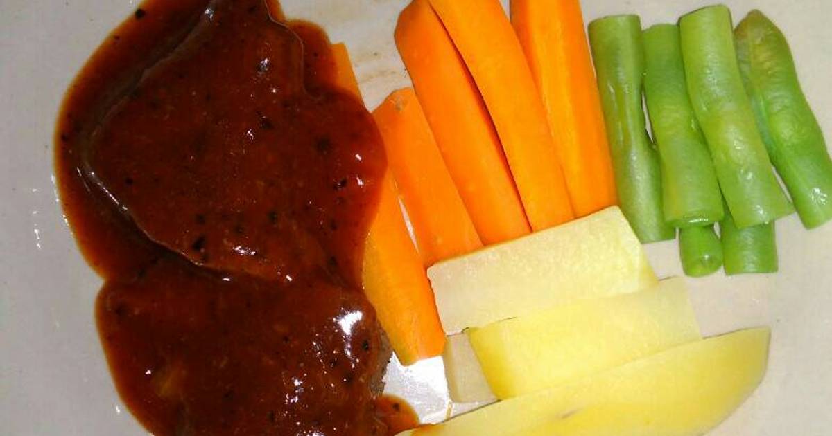 Resep Steak Daging Sapi homemade oleh Thesi Wan Sari - Cookpad