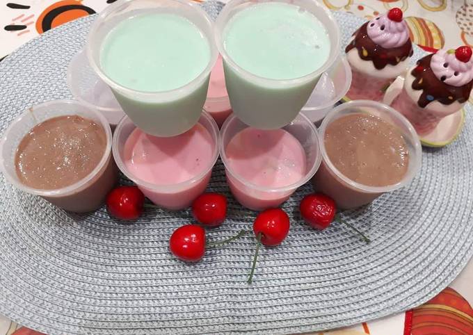 Resep Silky Pudding Pop Ice oleh yuyun_yasmine - Cookpad