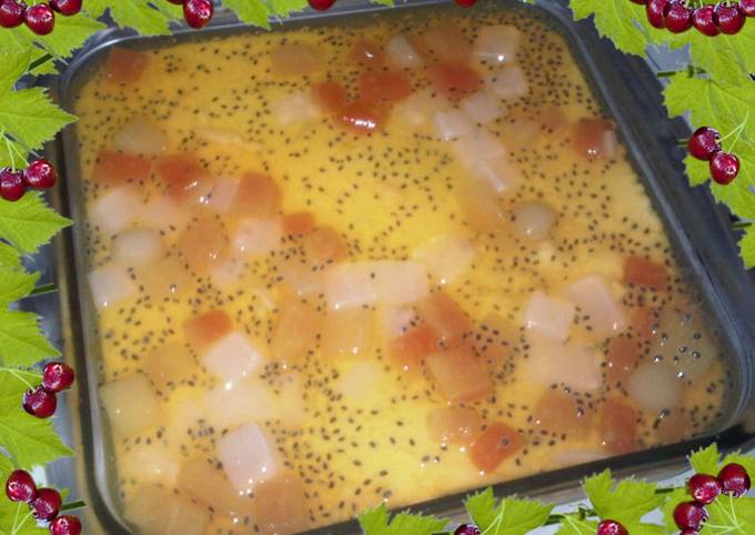 Resep Puding lembut siram buah oleh ernawardani - Cookpad Resep Puding lembut siram buah oleh ernawardani - Cookpad
