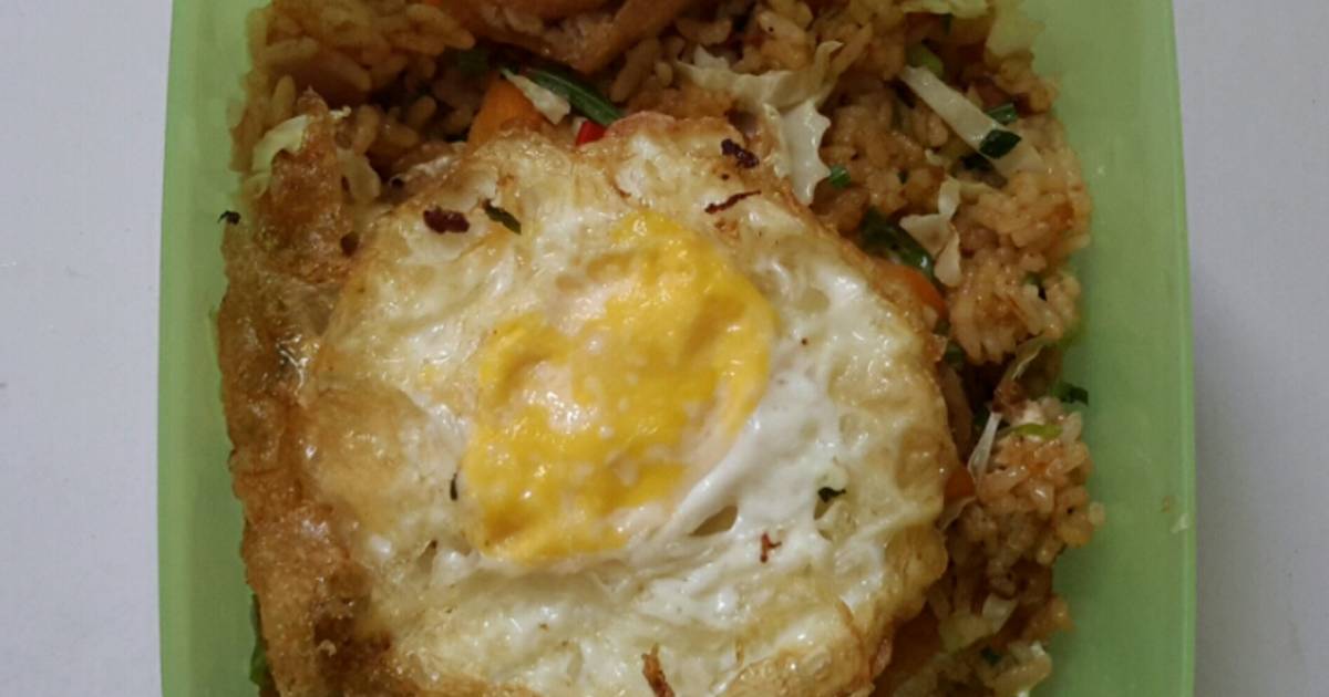 Resep Nasi goreng tahu telur oleh Rismarahmaa - Cookpad