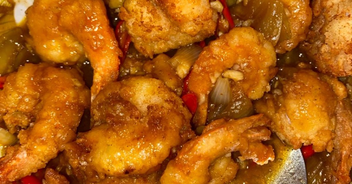 Resep Udang Crispy Saus Mentega oleh Gabby - Cookpad