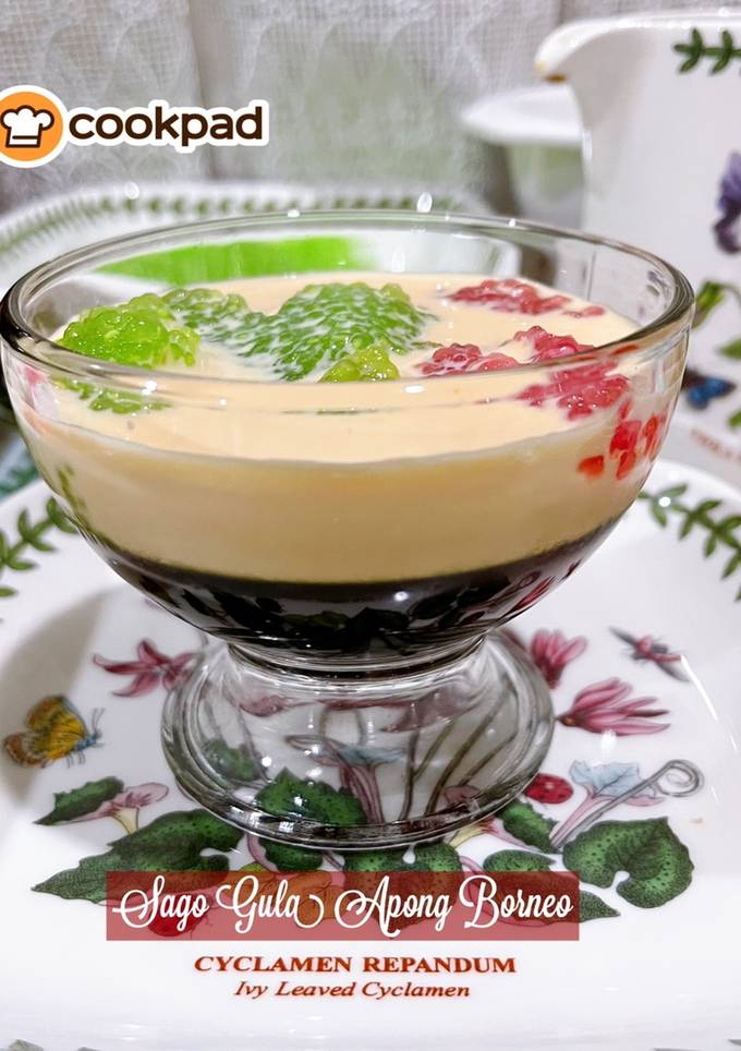Resipi 👩‍🍳Sago Gula Apong Borneo oleh Mahadiah - Cookpad