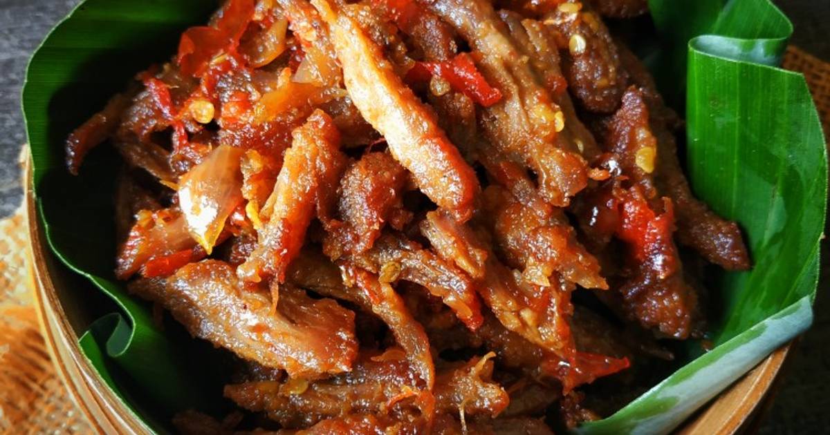 20 resep gepuk sapi suwir pedas enak dan mudah - Cookpad