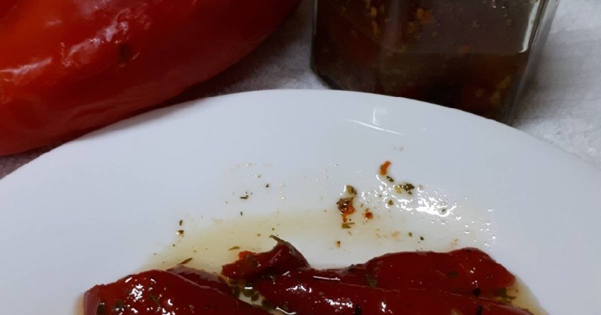 Morrones en aceite - 21,265 recetas caseras- Cookpad