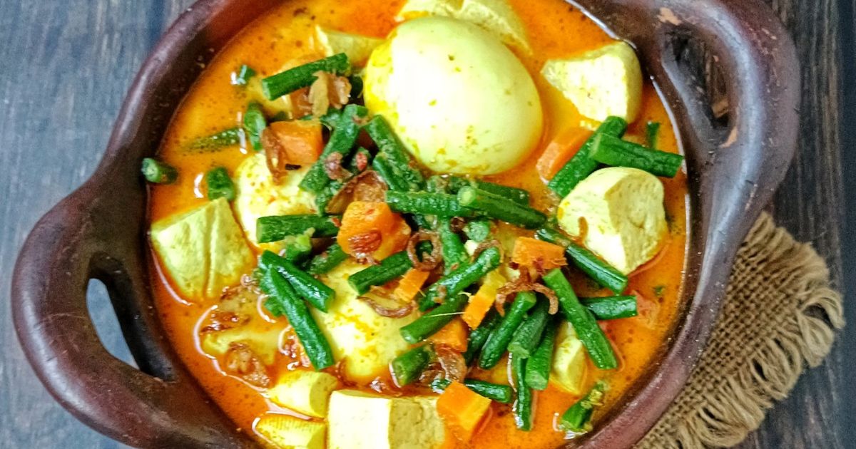 Resep kacang panjang telur tanpa santan rumahan enak dan mudah - Cookpad
