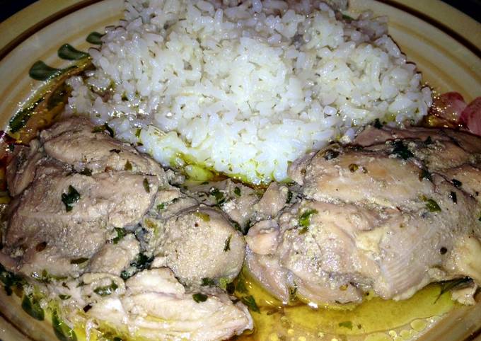 Bay Chicken Recipe by craftycookingmama - Cookpad