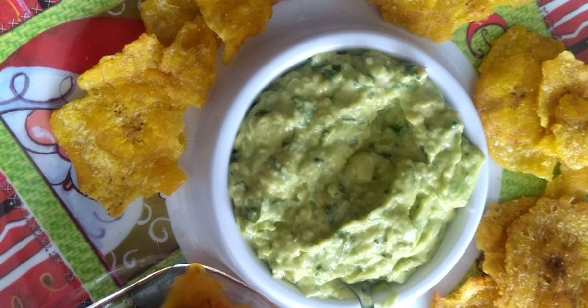 Tostones de plátano verde - 259 recetas caseras- Cookpad