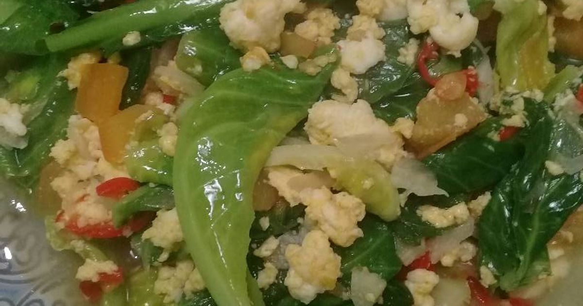 Resep Daun Ciriwis Tumis Telur oleh Rina Ayyasy - Cookpad