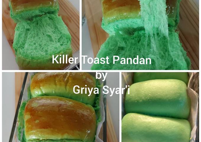 Resep Killer Toast Pandan Metode Autolisis Oleh Griya Syari Cookpad