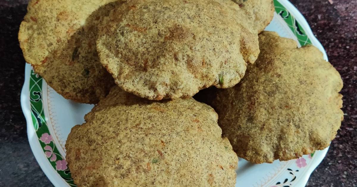 Mixed flour poori Recipe by Seema Sharma - Cookpad