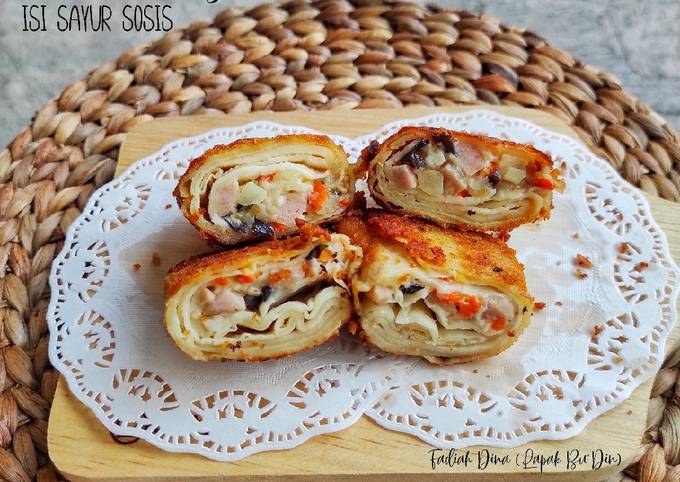 Resep Risol Rogout Isi Sayur dan Sosis oleh Fadiah Dina ( Lapak Bu'din ...