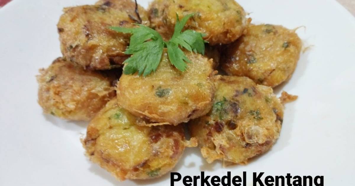 Resep Praktis Perkedel Kentang: Anti Pecah, Dalam Lembut, Luar Krispi ...