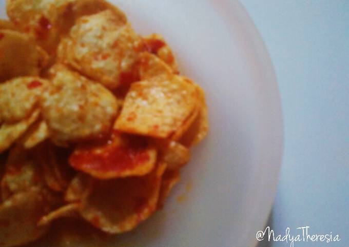 Resep Balado Keripik Ubi oleh Nadya Theresia - Cookpad
