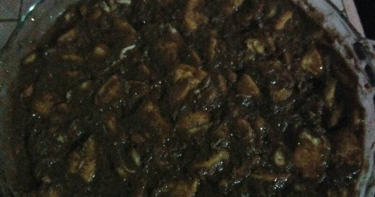 Resep puding pirex biskuit pyramid rumahan enak dan mudah - Cookpad