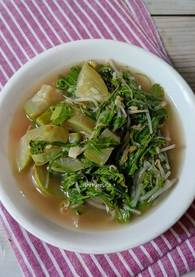 Resep Sayur Labu Air Kelakai Tauge oleh Heny Rosita - Cookpad