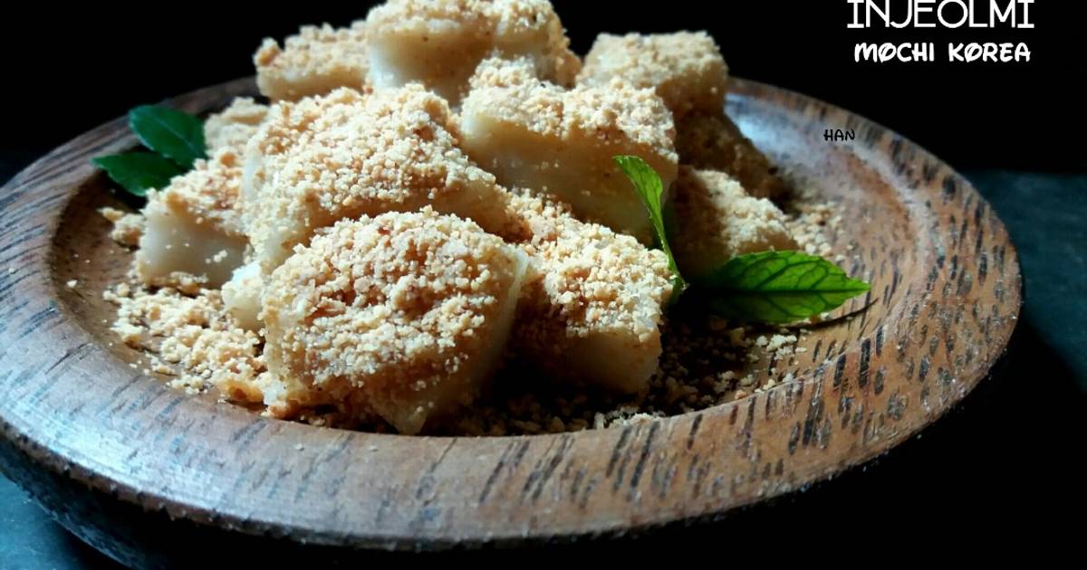 Resep Injeolmi, mochi korea oleh IzzaHan - Cookpad