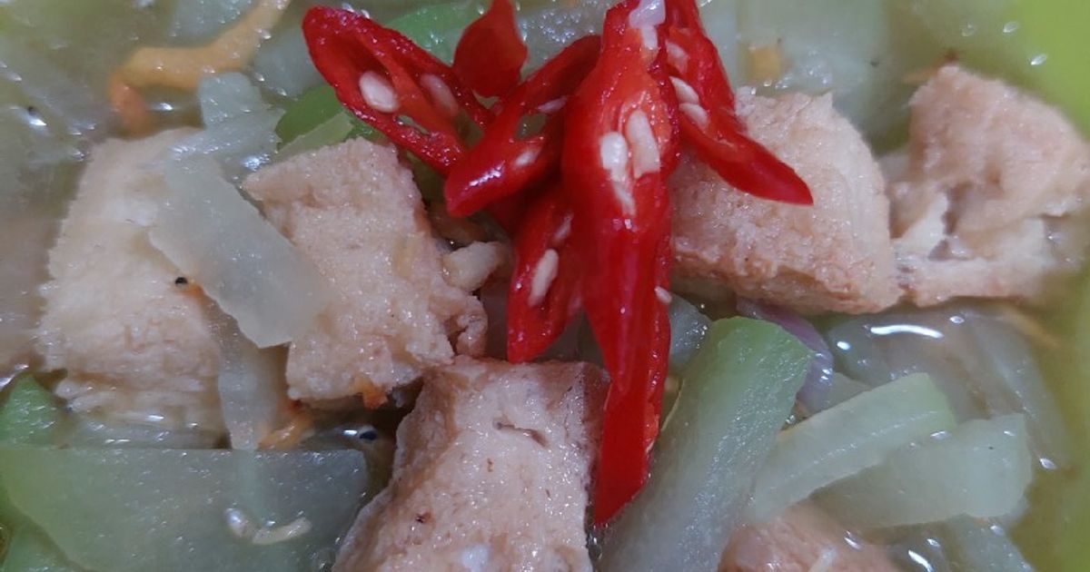 Resep Sayur Labu Teri Tahu oleh Desta Yusan Kurnia Putri - Cookpad
