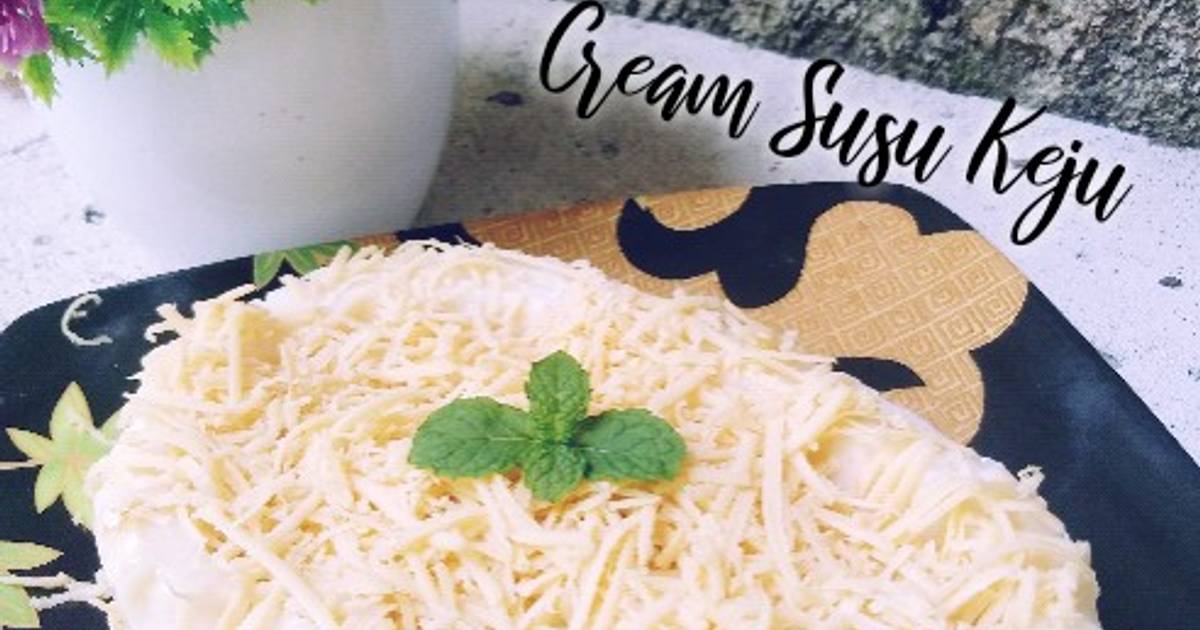 Resep Cream Susu Keju (mpasi 1th+) oleh Umi rama - Cookpad