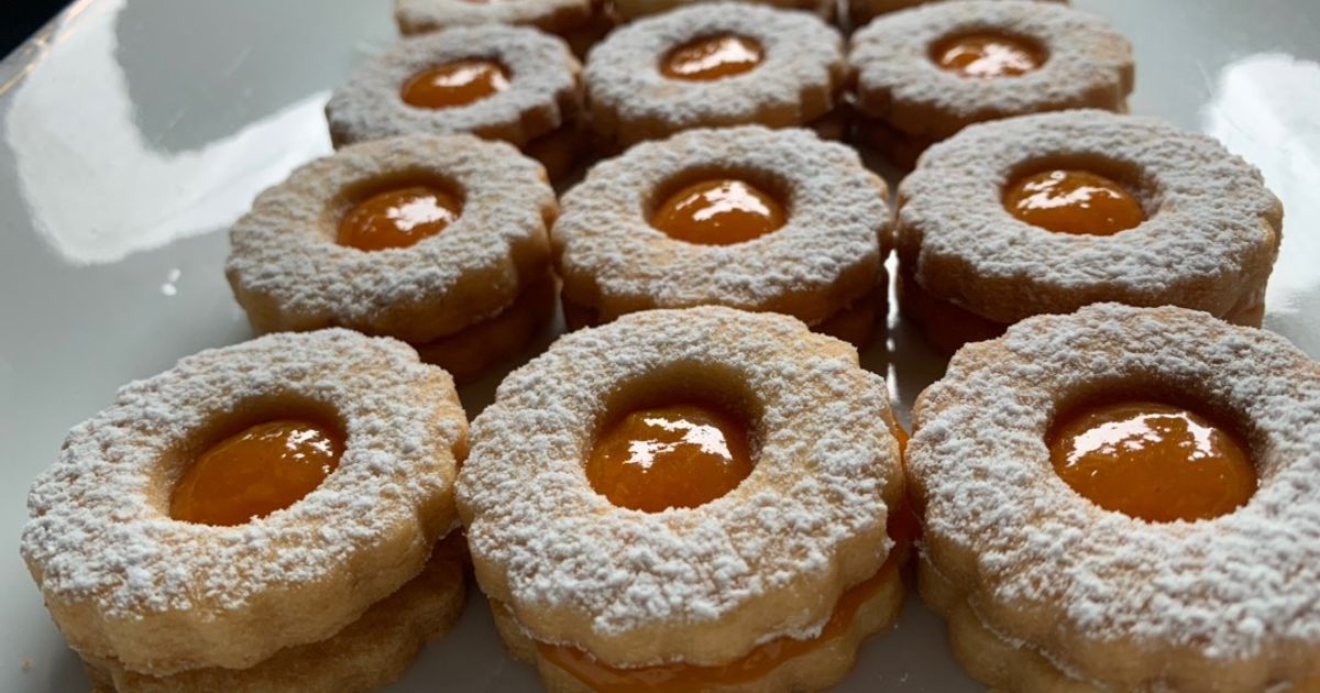 Lekváros Linzer Teasütemény | Gábor - Pastry Chef/Cukrász/ receptje ...